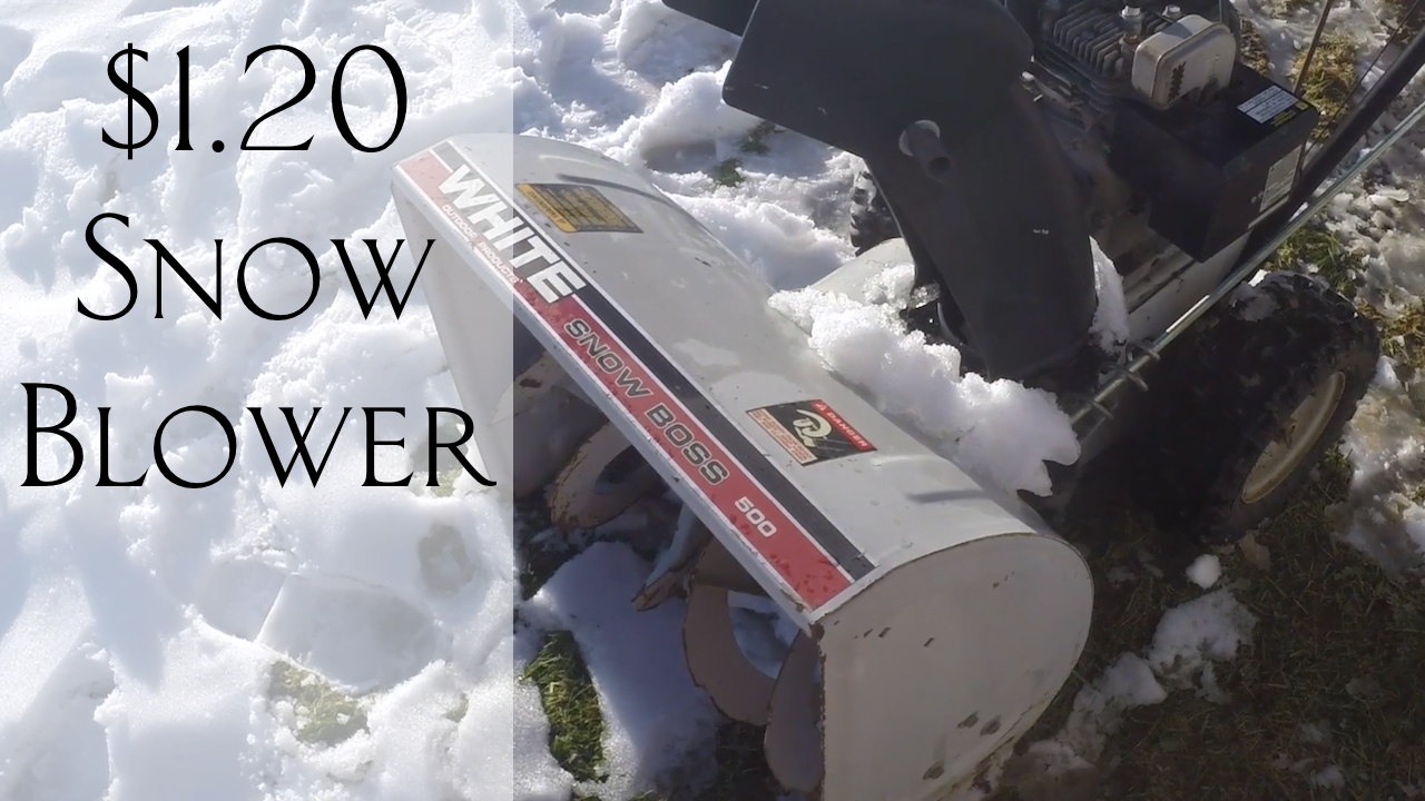 Snow Boss 500 Snowblower Revival | FRCO